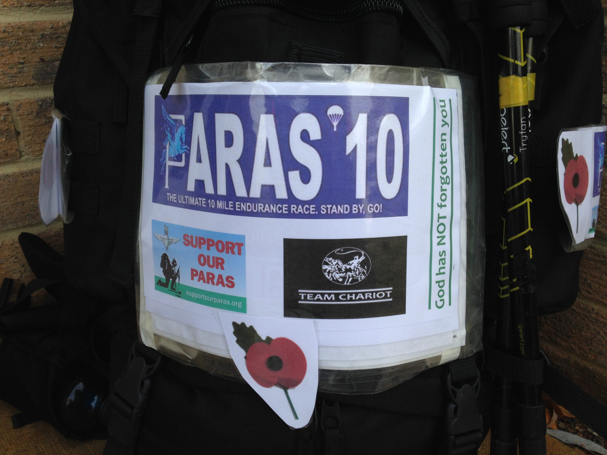 SUPPORT OUR PARAS - Charity - Team Chariot
